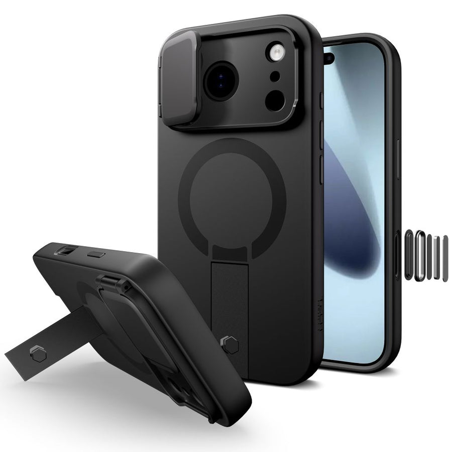 Tech-Protect iPhone 17 Pro Max - Kevlar Aura MagSafe - Hard Case with ...
