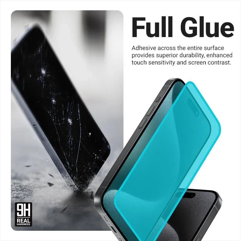 Crong iPhone 17 Pro - 3D Armour Glass - Full Screen Αντιχαρακτικό Γυαλ